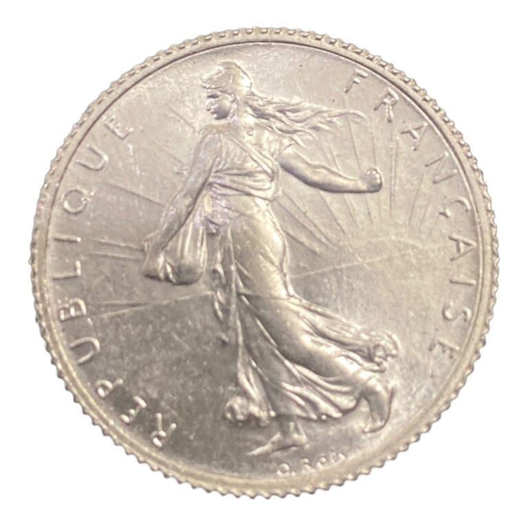 1 Franc Semeuse de 1915 à Paris